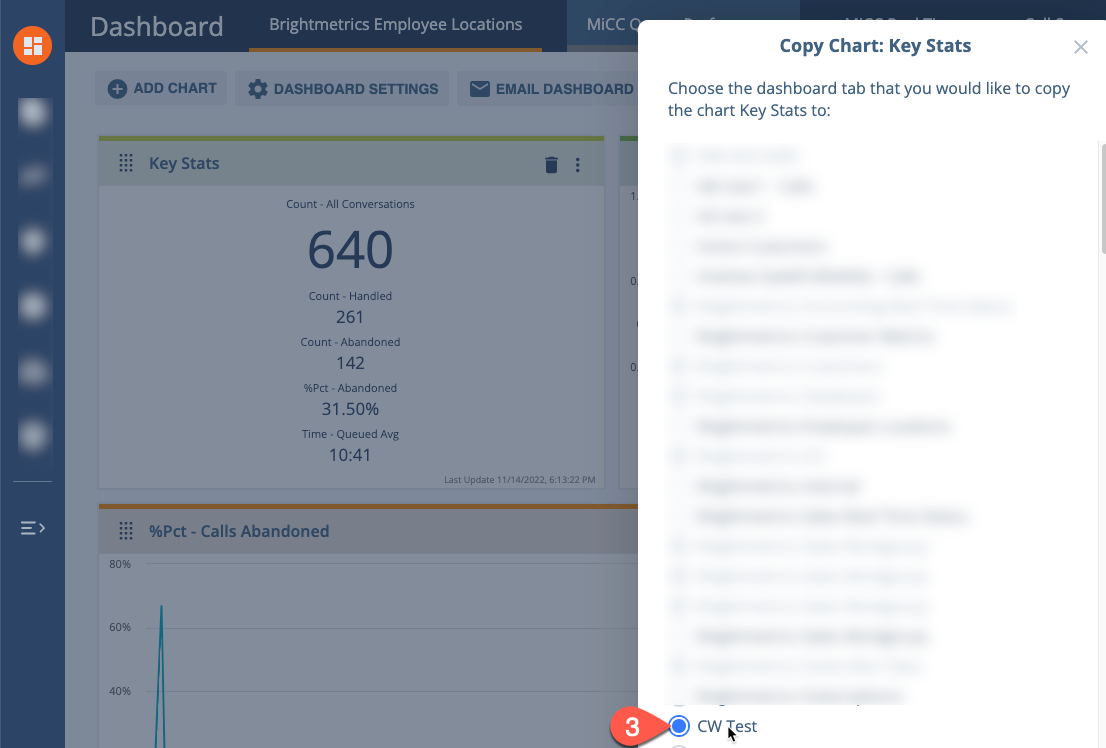 Copying a Chart on your Dashboard – Brightmetrics Support