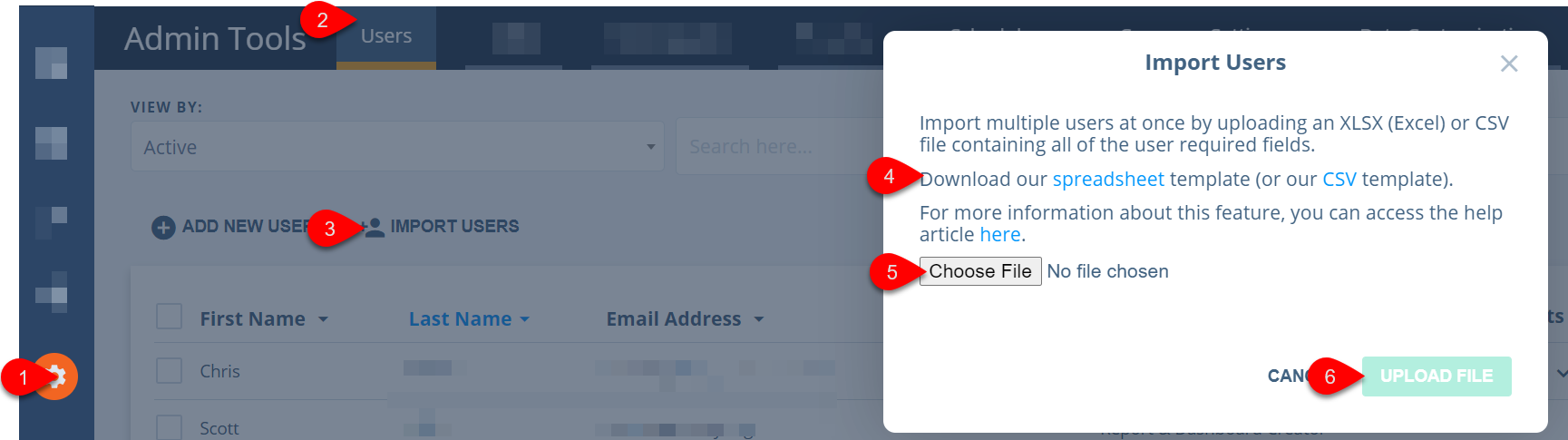 Bulk User Importing – Brightmetrics Support