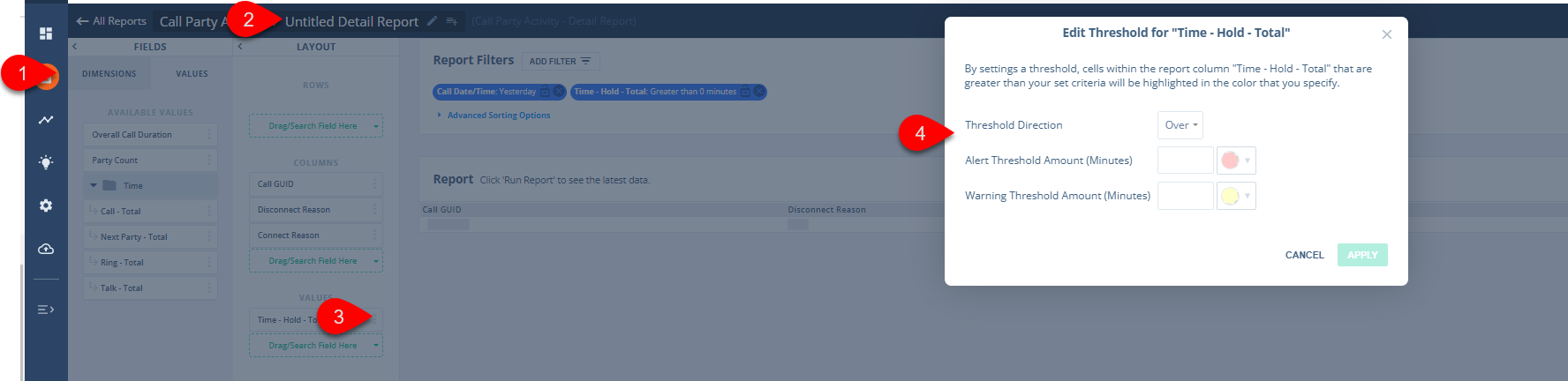 Configure Visual Thresholds for Detail Reports – Brightmetrics Support Configure Visual Thresholds for Detail Reports – Brightmetrics Support